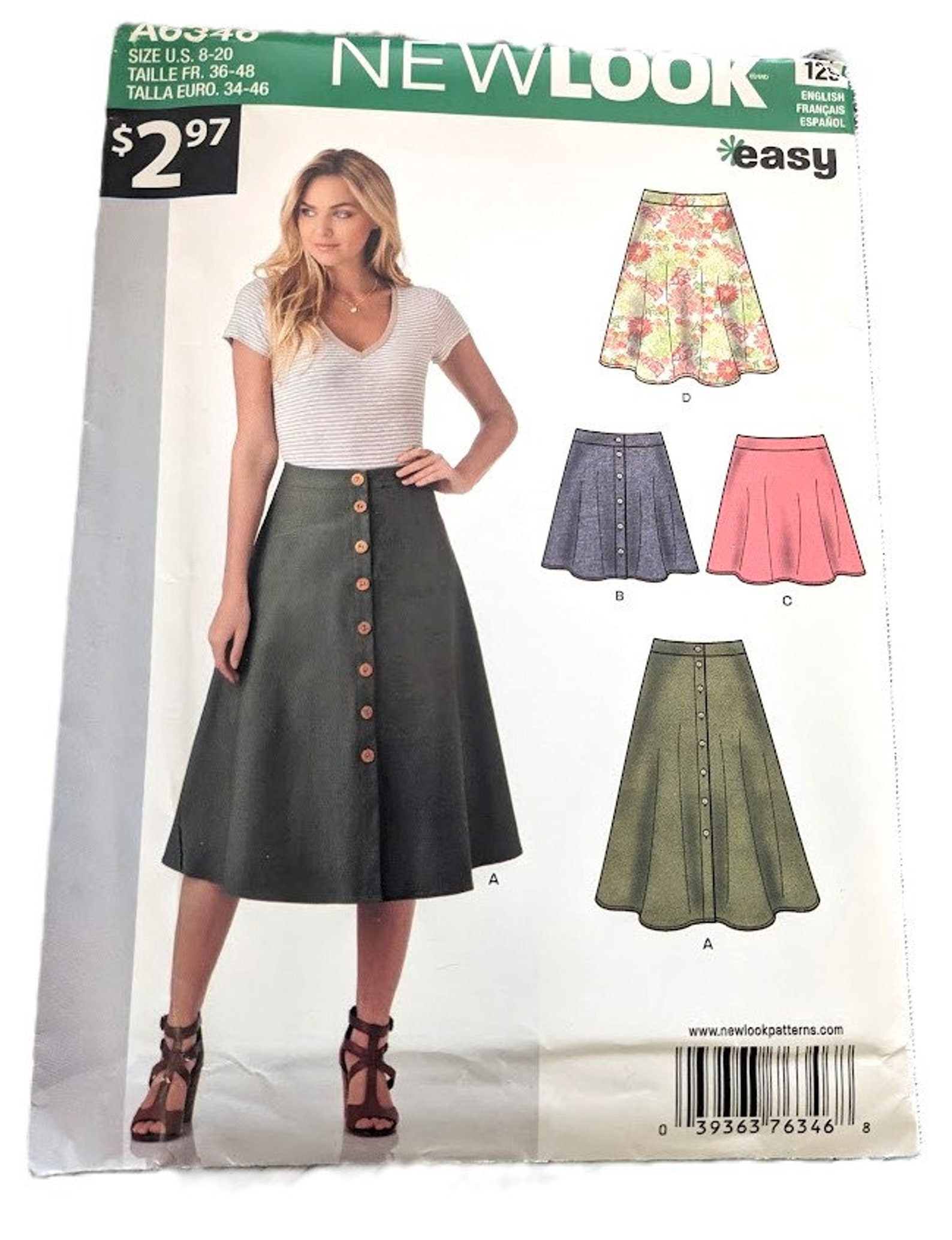 U Pick NEW LOOK UNCUT Ff Sewing Patterns 6894 6923 6056 0607 6121 6885 ...