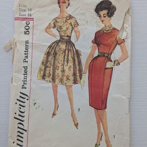 1960s Vintage Sewing Pattern Mccalls 2015 8036 2244 8059 7188 ...