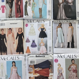 U Pick Uncut Formal Dress Bridal Wedding Special Occasion Sewing Patterns Reg/plus Size Mccalls ...