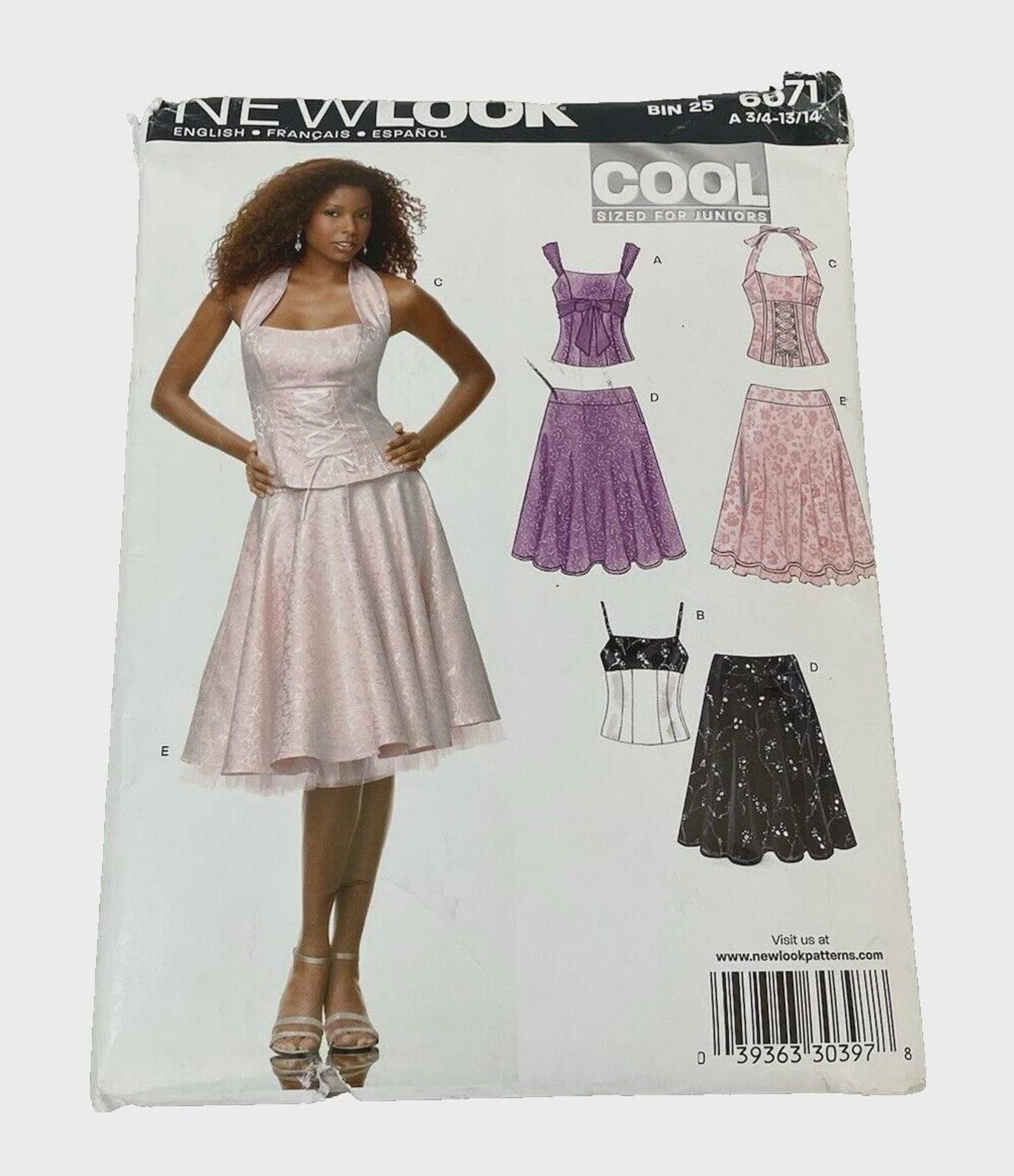 U Pick NEW LOOK UNCUT Ff Sewing Patterns 6122 6671 6056 0607 6121 6885 ...