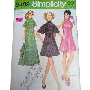 U Pick 1960s Vintage Sewing Patterns Simplicity 8408 6308 8949 7856 ...
