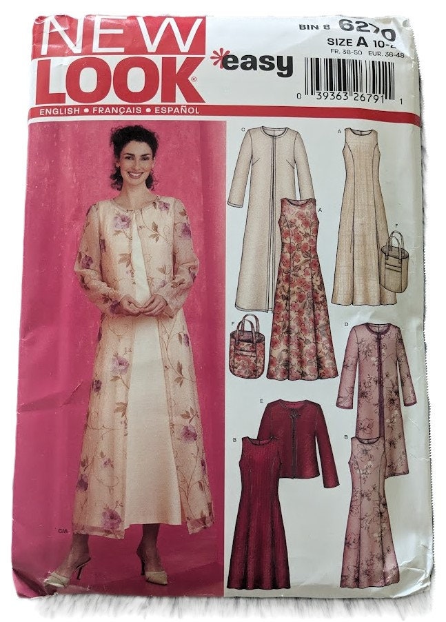 U Pick NEW LOOK UNCUT Ff Sewing Pattern 6271 6330 6899 6352 6866 6963 ...
