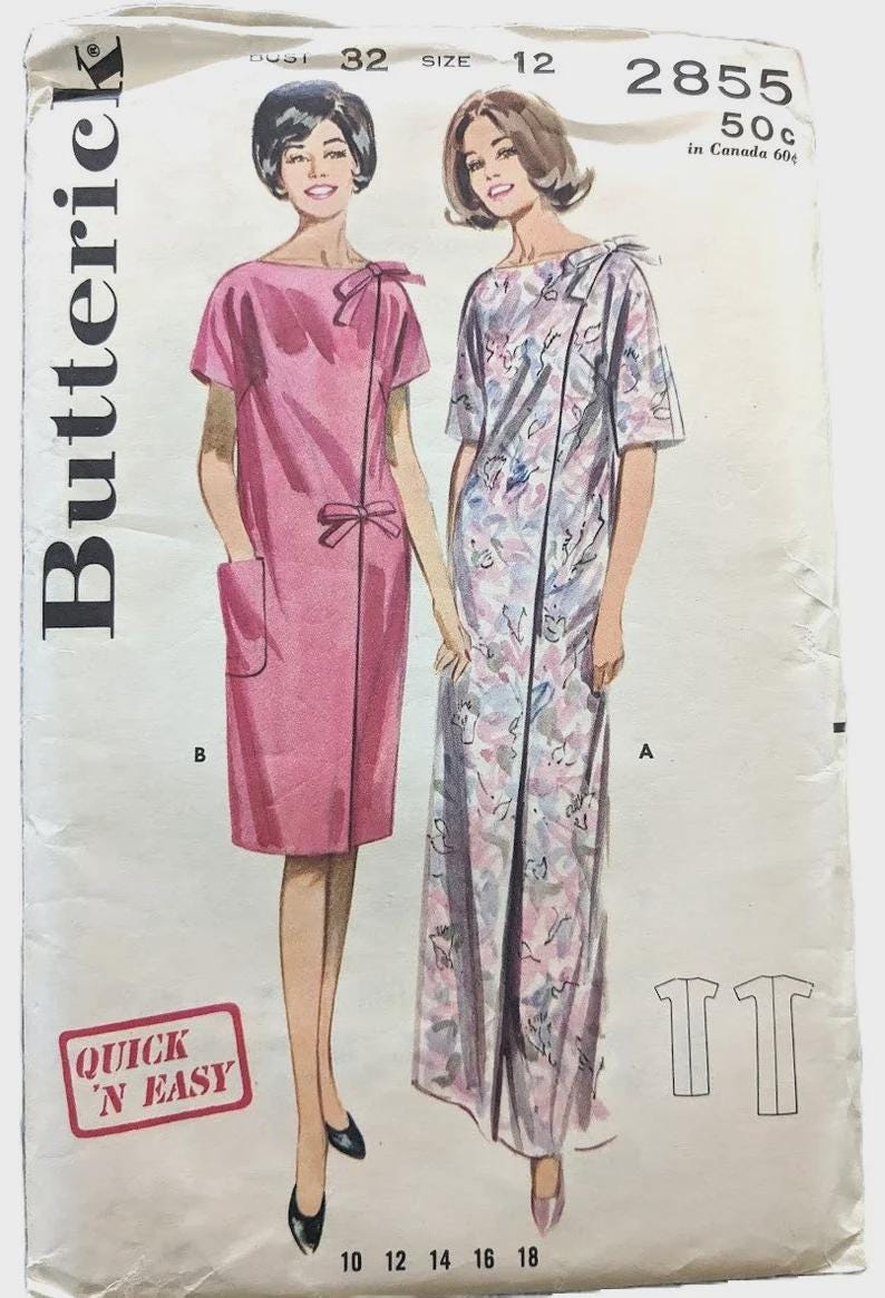 Uncut Vintage 1960s/70s Sewing Pattern Mccalls 2206 3025 9782 3377 2338 ...