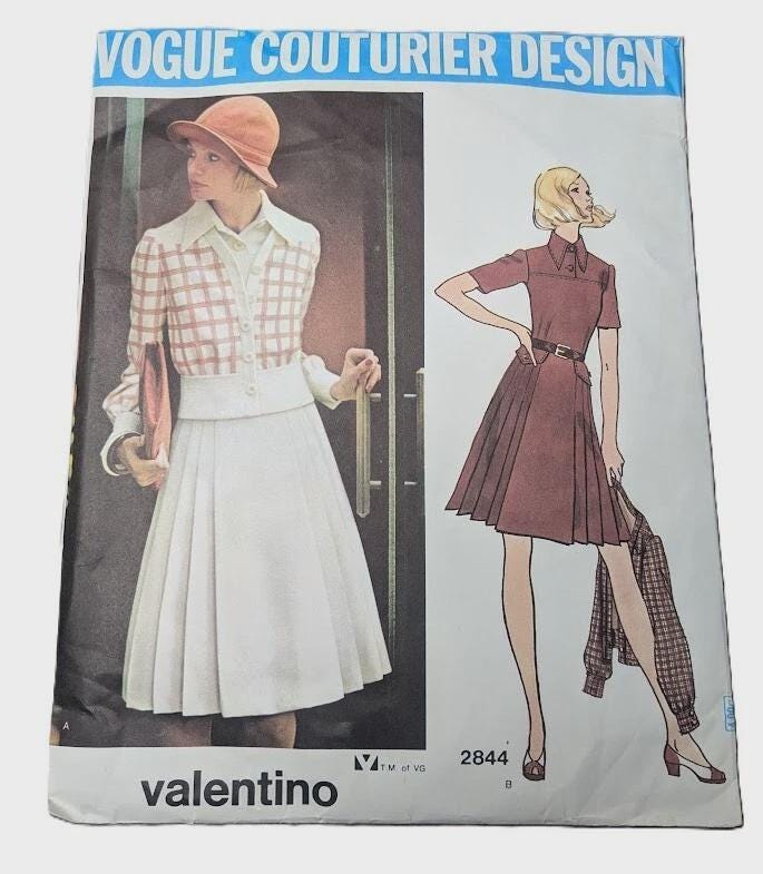 UNCUT RARE 1960s Vintage Vogue Sewing Pattern 7360 7528 8183 9496 9347 ...