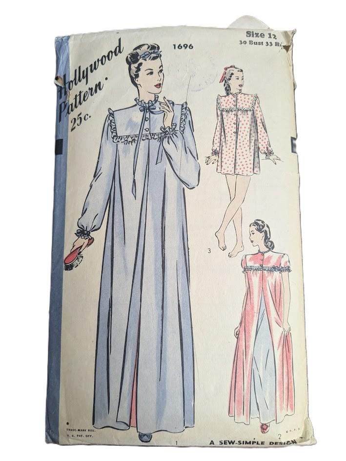 1940s/50s Vintage Sewing Pattern Simplicity 4117 4376 2000 1212 4784 ...