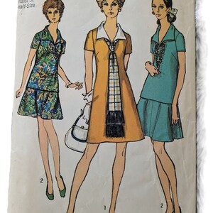 Half/plus Size Vintage 1960/70s Sewing Pattern Simplicity 6245 7030 ...