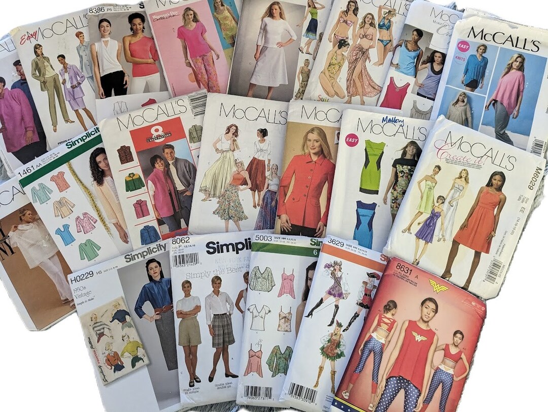 UC SEWING Pattern Mccalls 8113 6029 5526 5056 2184 6849 6077 4306 4471 ...