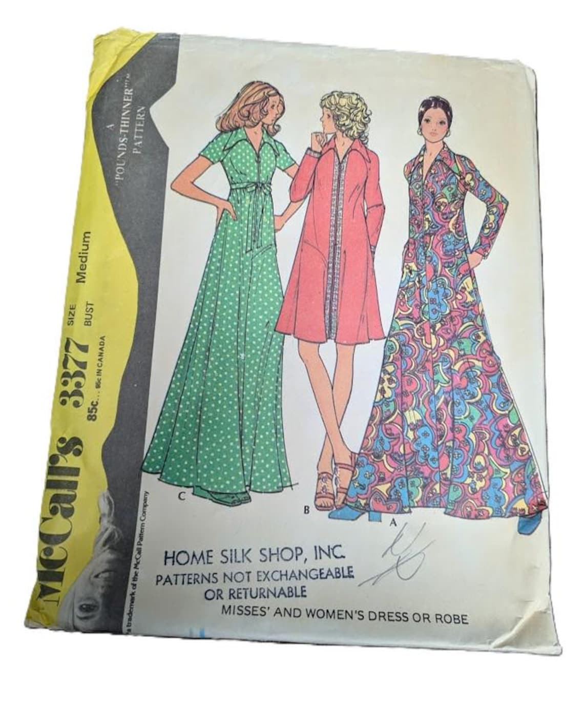 Uncut Vintage 1960s/70s Sewing Pattern Mccalls 2206 3025 9782 3377 2338 ...