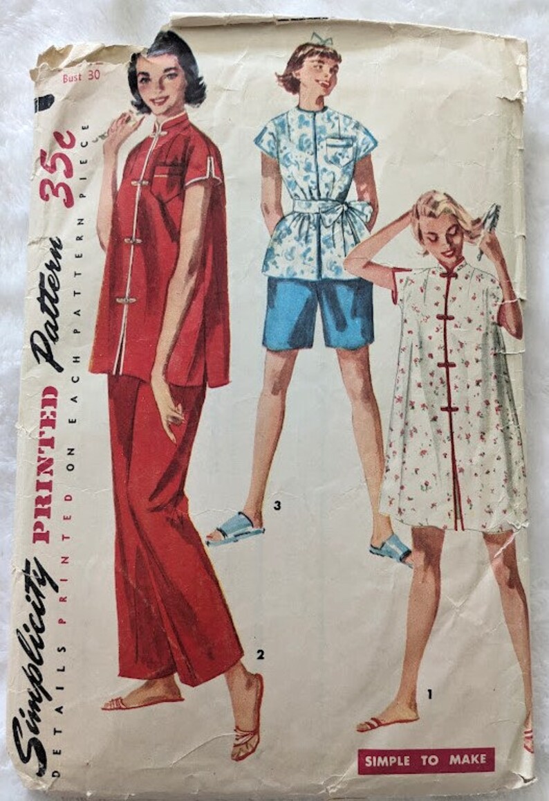 U Pick 1950s Vintage Sewing Patterns Complete Simplicity 1847 1886 1685 ...