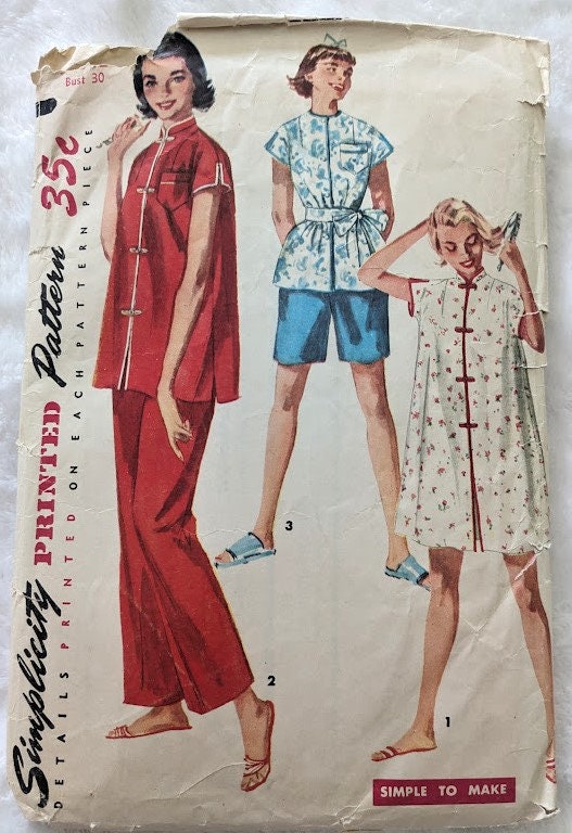 U Pick 1950s Vintage Sewing Patterns Complete Simplicity 1847 1886 1685 ...