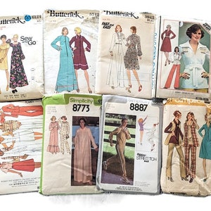 1970s Larger/plus Size Vintage Sewing Pattern Butterick 4564 5742 6911 ...