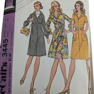 B36 1970s Vintage Sewing Pattern Mccalls 6071 4782 3608 2199 4610 2199 ...