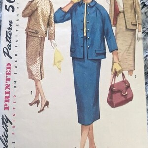 1950s Vintage Sewing Pattern Simplicity 1798 1124 1450 3670 4437 4019 ...