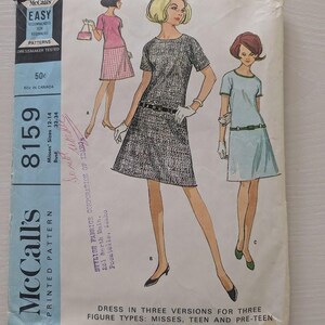 1960s Vintage Sewing Pattern Mccalls 8036 2244 8059 8395 Simplicity ...