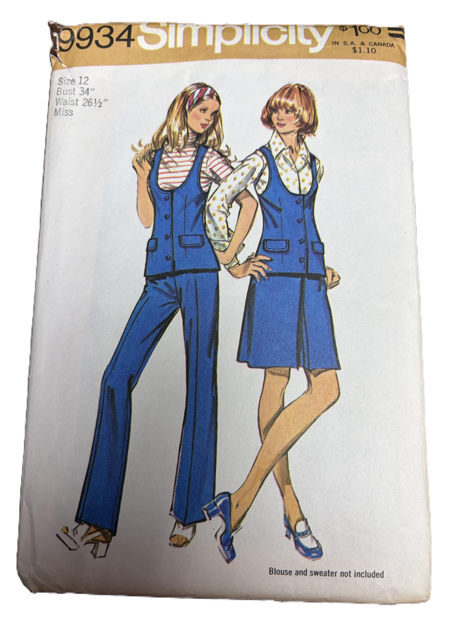 U Pick Bust 34 1970s Vintage Sewing Pattern Mccalls3480 2389 2443 3156 ...
