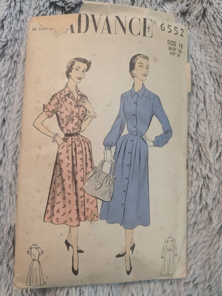 U Pick 1950s Vintage Sewing Patterns Rockabilly Dress Full/slim Skirt ...