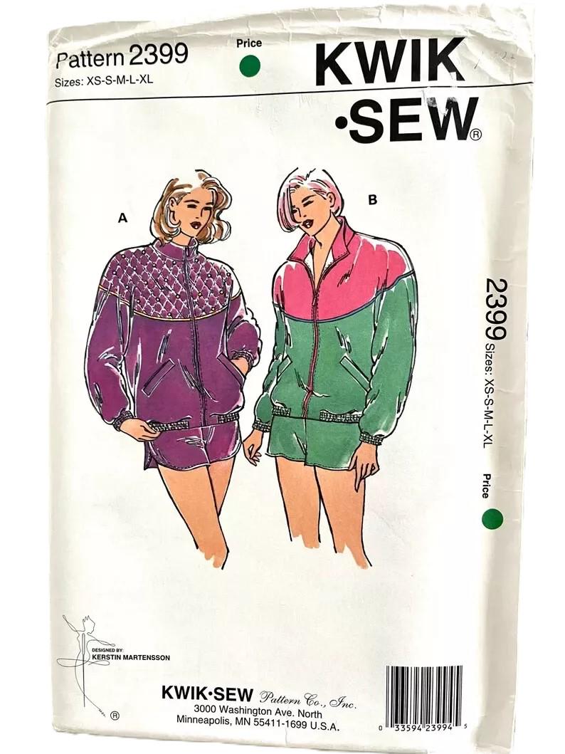 Uncut Kwik Sew Vintage Sewing Pattern 3307 3377 2100 2647 3337 3059 ...