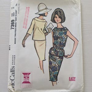 1960s Vintage Sewing Pattern Simplicity 3439 4979 6554 7344 8498 6923 ...