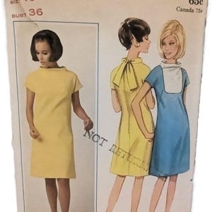 1960s Vintage Sewing Pattern Mccalls 9374 6276 7159 9421 Simplicity ...