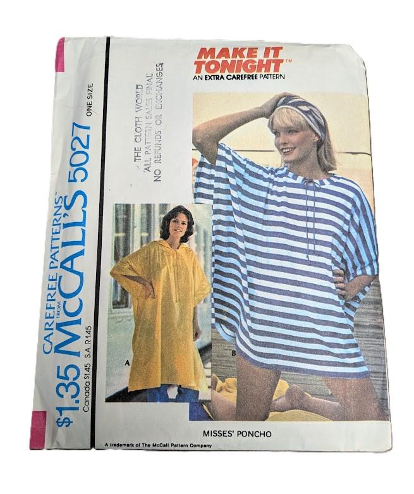 Uncut Vintage 1960s/70s Sewing Pattern Mccalls 2206 3025 9782 3377 2338 ...