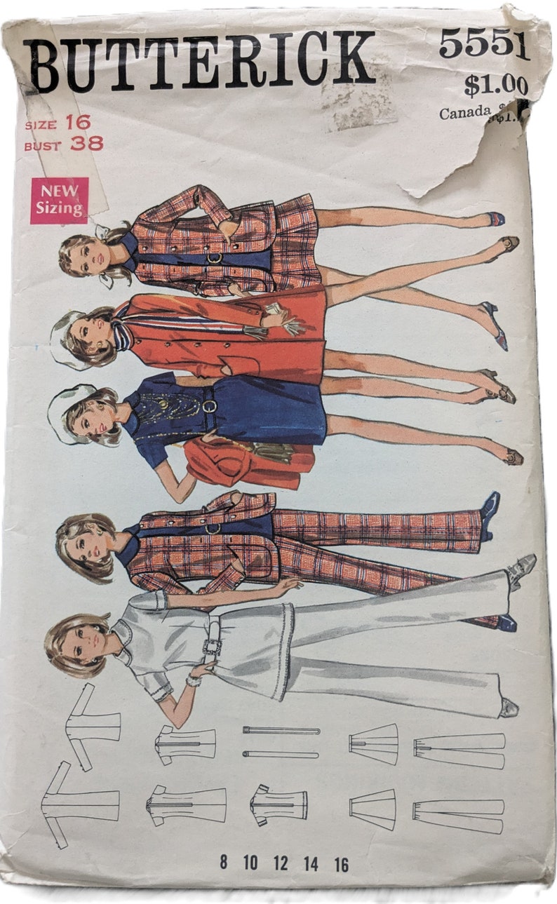 1970s Vintage Sewing Pattern Simplicity 8349 9321 5359 8618 7079 8969 ...