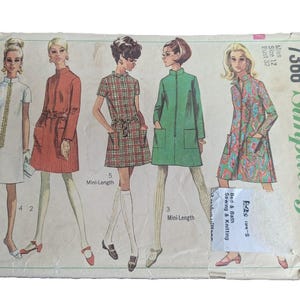 1960s Vintage Sewing Pattern B36-40 Mccalls 9323 8824 8749 8184 ...