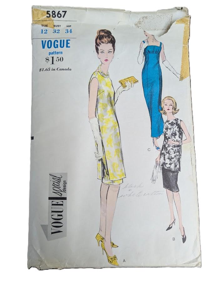 1950s/60s Vintage Sewing Pattern Simplicity 2600 3591 3663 Mccalls 8494 ...