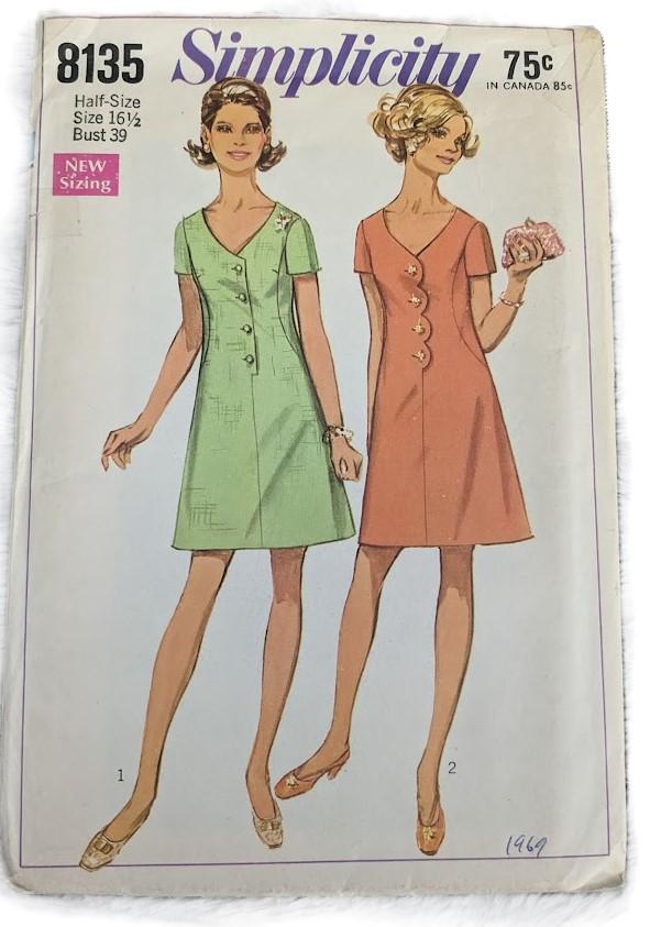 1960s Vintage Sewing Pattern Mccalls 9374 6276 7159 9421 Simplicity ...