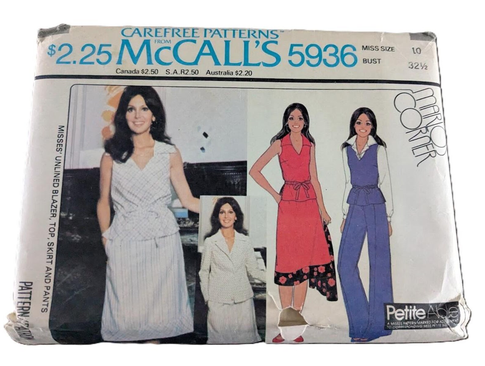 B32.5 Vintage 1970s Sewing Pattern Simplicity 9368 6100 9410 9073 5808 ...