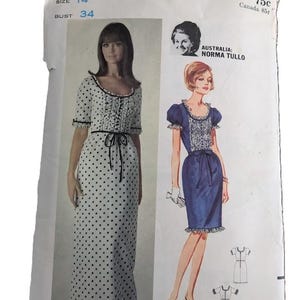 10-18 1960s Vintage Sewing Pattern Mccalls 8337 9258 2365 8020 9498 ...