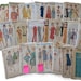 Vintage Sewing Pattern Simplicity 8100 8818 5355 9148 5526 7439 6385 ...