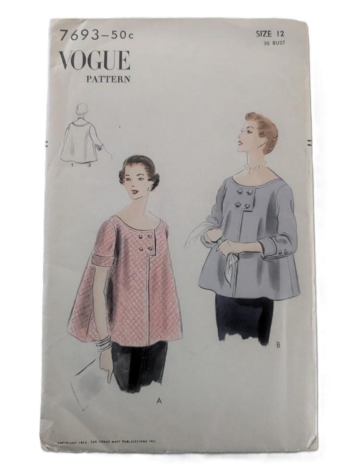 Vintage 1940/50s Sewing Pattern Vogue 3300 4226 6776 4957 6716 6724 ...