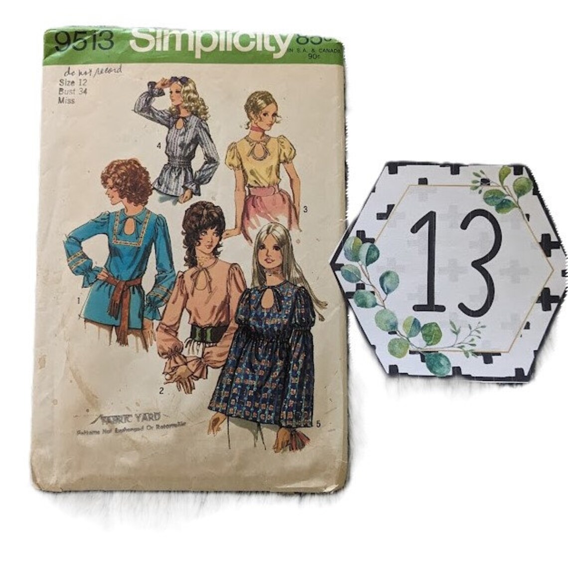 U Pick Bust 34 1970s Vintage Sewing Pattern Mccalls 2389 2443 3050 2519 ...