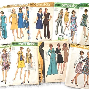 Half/plus Size Vintage 1960/70s Sewing Pattern Simplicity 6245 7030 ...