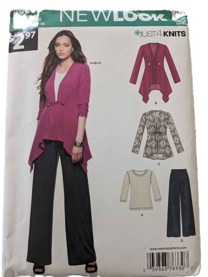 U Pick NEW LOOK UNCUT Ff Sewing Pattern 6271 6330 6899 6352 6866 6963 ...