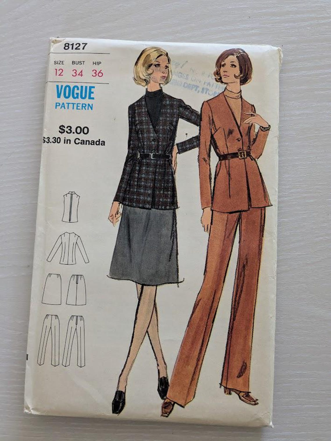 More Than Pictured Uncut Sewing Pattern Vogue 8950 7434 9564 7232 9967 ...