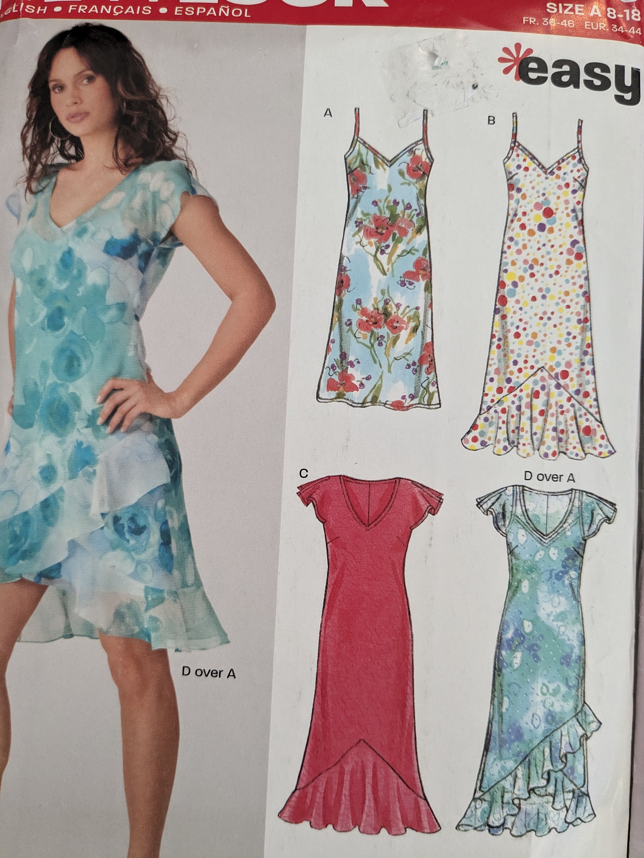 U Pick NEW LOOK UNCUT Ff Sewing Patterns 6062 6894 6314 6056 0607 6121 ...