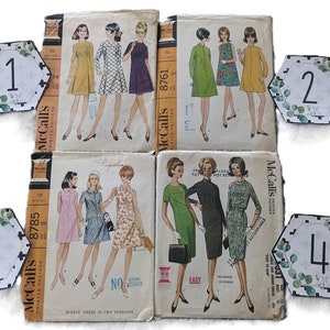 Vintage Sewing Pattern B32 Simplicity 4952 6741 6592 Mccalls 7800 7215 ...