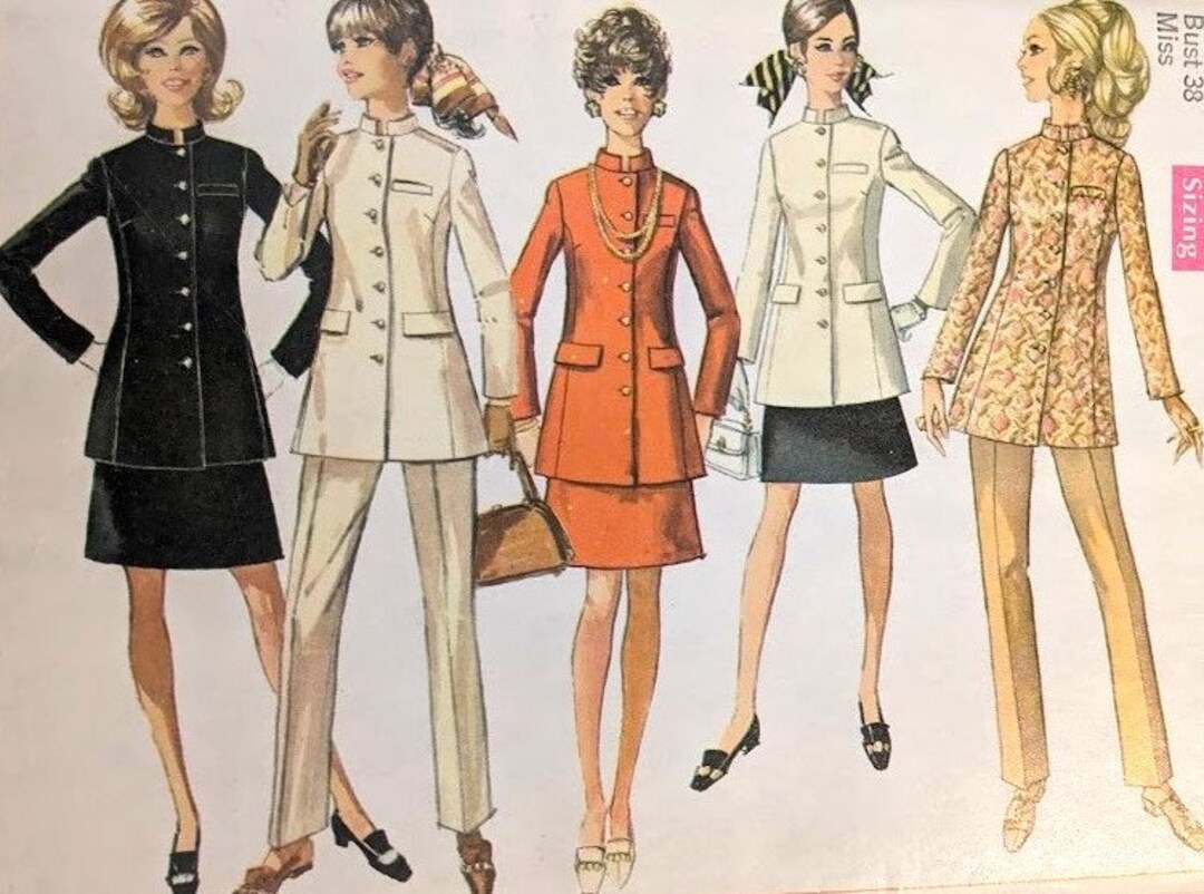 Free Ship 16/B38 Uncut 1960s Vintage Sewing Pattern Simplicity 7993 ...
