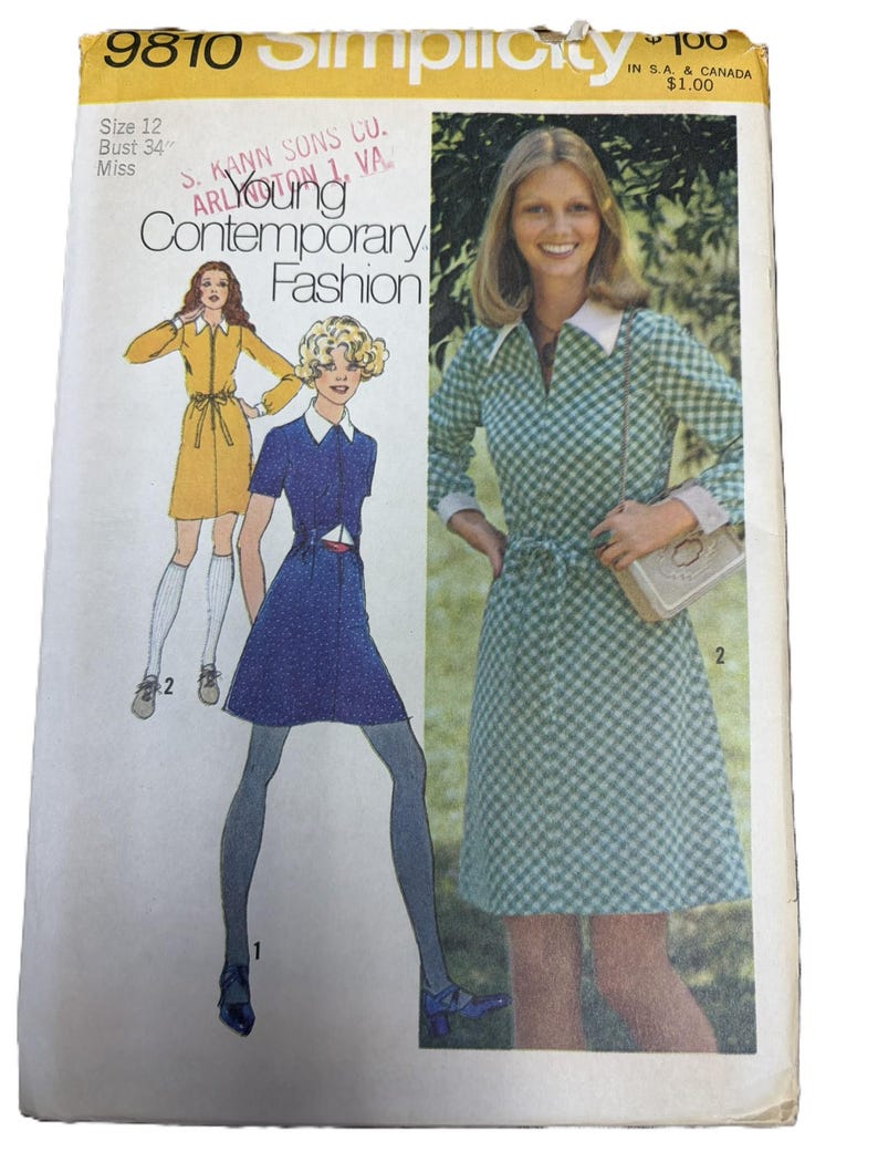 12/B34 UNCUT SEWING PATTERN Simplicity 6898 6509 9219 7225 6024 6344 ...