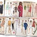 1970s Vintage Sewing Pattern Simplicity 5350 9269 6156 9676 6573 7211 ...