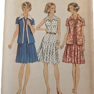 1970s Vintage Sewing Pattern Simplicity 5350 6156 9676 7211 6518 8746 ...