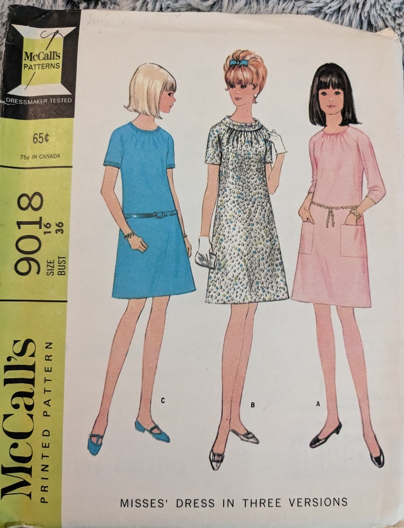 You Pick Vintage 1960s Sewing Pattern Mccalls 9018 9347 9242 9396 6276 ...