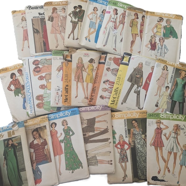 Vintage Sewing Patterns - Etsy