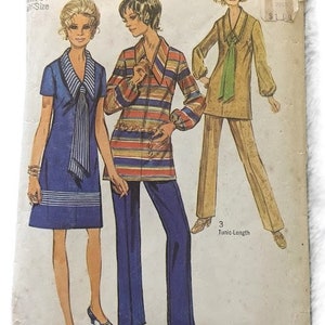 12 and Larger 1970s Vintage Sewing Pattern Mccalls 3979 2506 4795 4467 ...