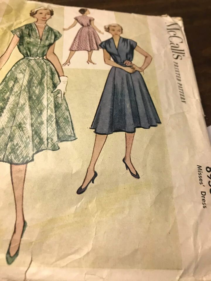 U Pick 1950s Vintage Sewing Patterns Rockabilly Dress Full/slim Skirt ...