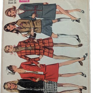 U Pick 1960s Vintage Sewing Patterns Simplicity 8408 6308 7812 7856 ...