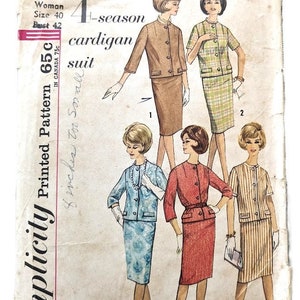 U Pick 1960s Vintage Sewing Patterns Simplicity 8408 6308 8949 7856 ...