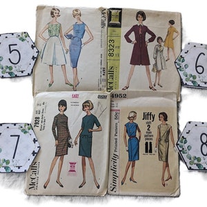 Vintage Sewing Pattern B32 Simplicity 4952 6741 6592 Mccalls 7800 7215 ...