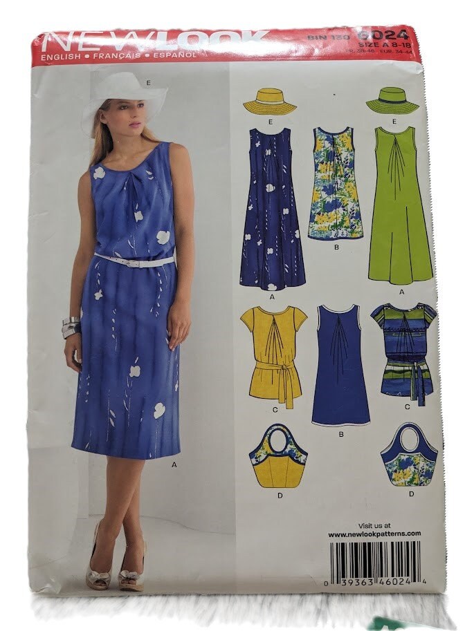 U Pick NEW LOOK UNCUT Ff Sewing Pattern 6271 6330 6899 6352 6866 6963 ...